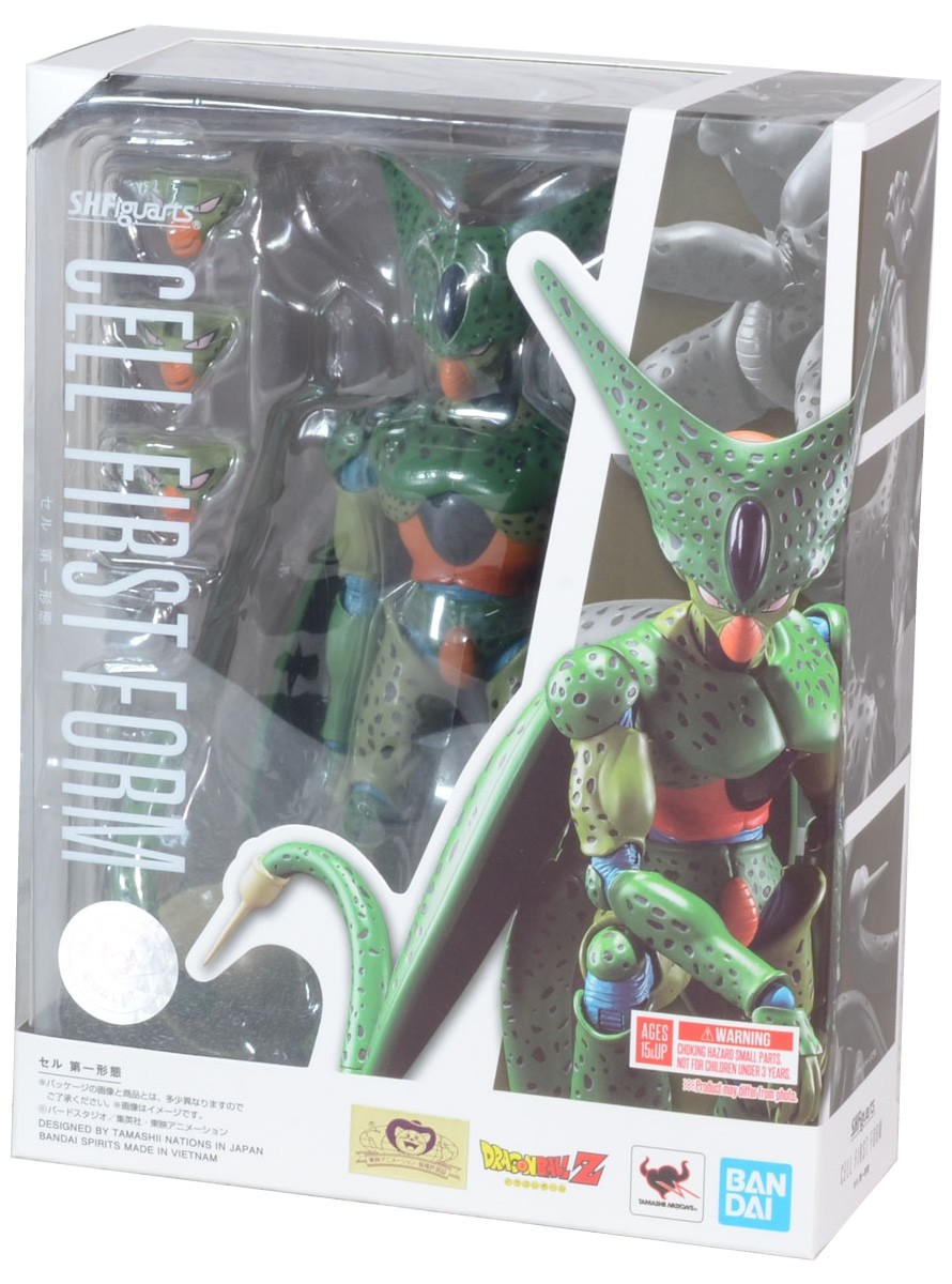 Cell First Form SH Figuarts - Blister Toys - Action figures e Colecionáveis