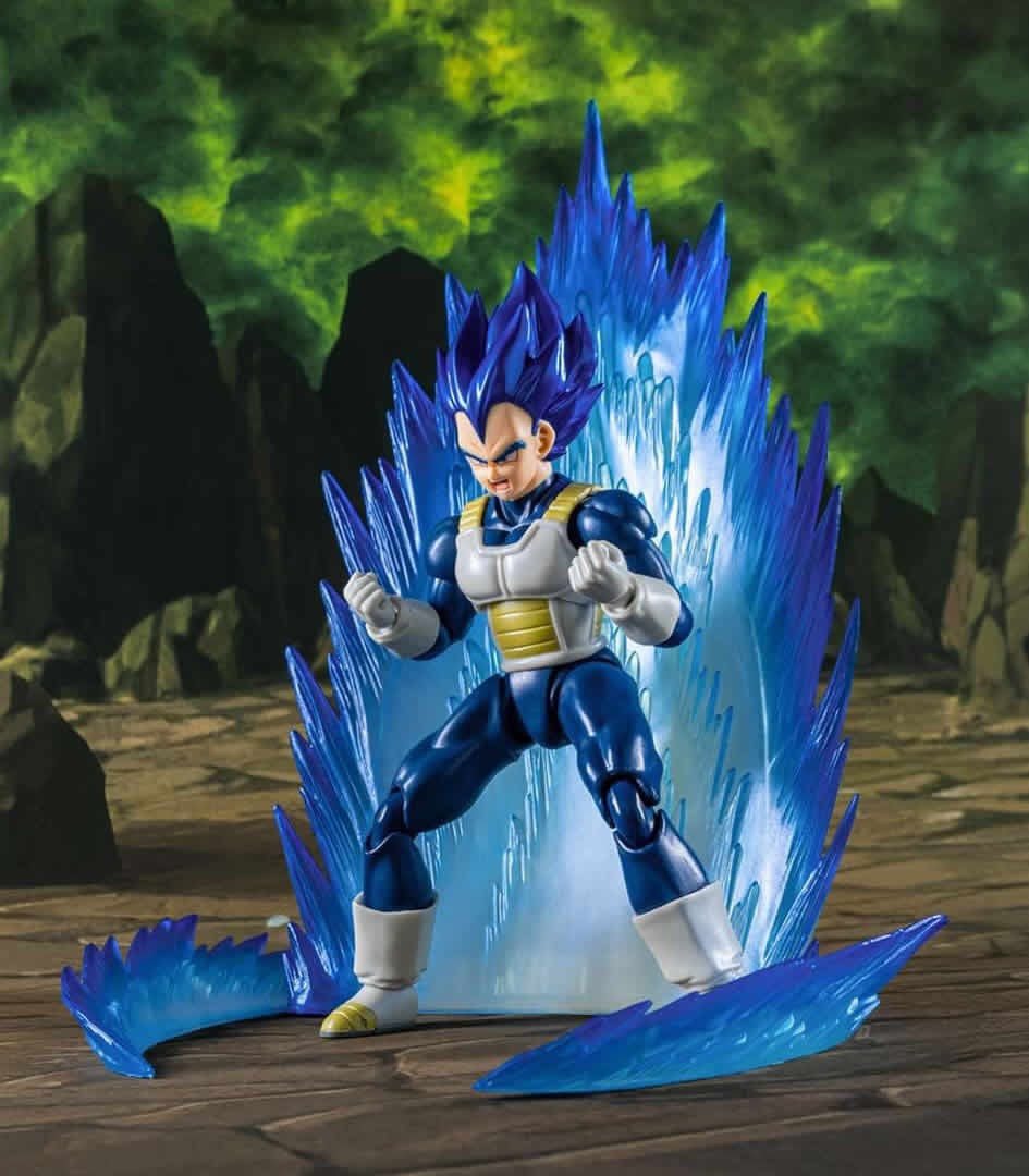 Vegeta God Blue & Aura Effect Demoniacal Fit - Blister Toys - Action ...