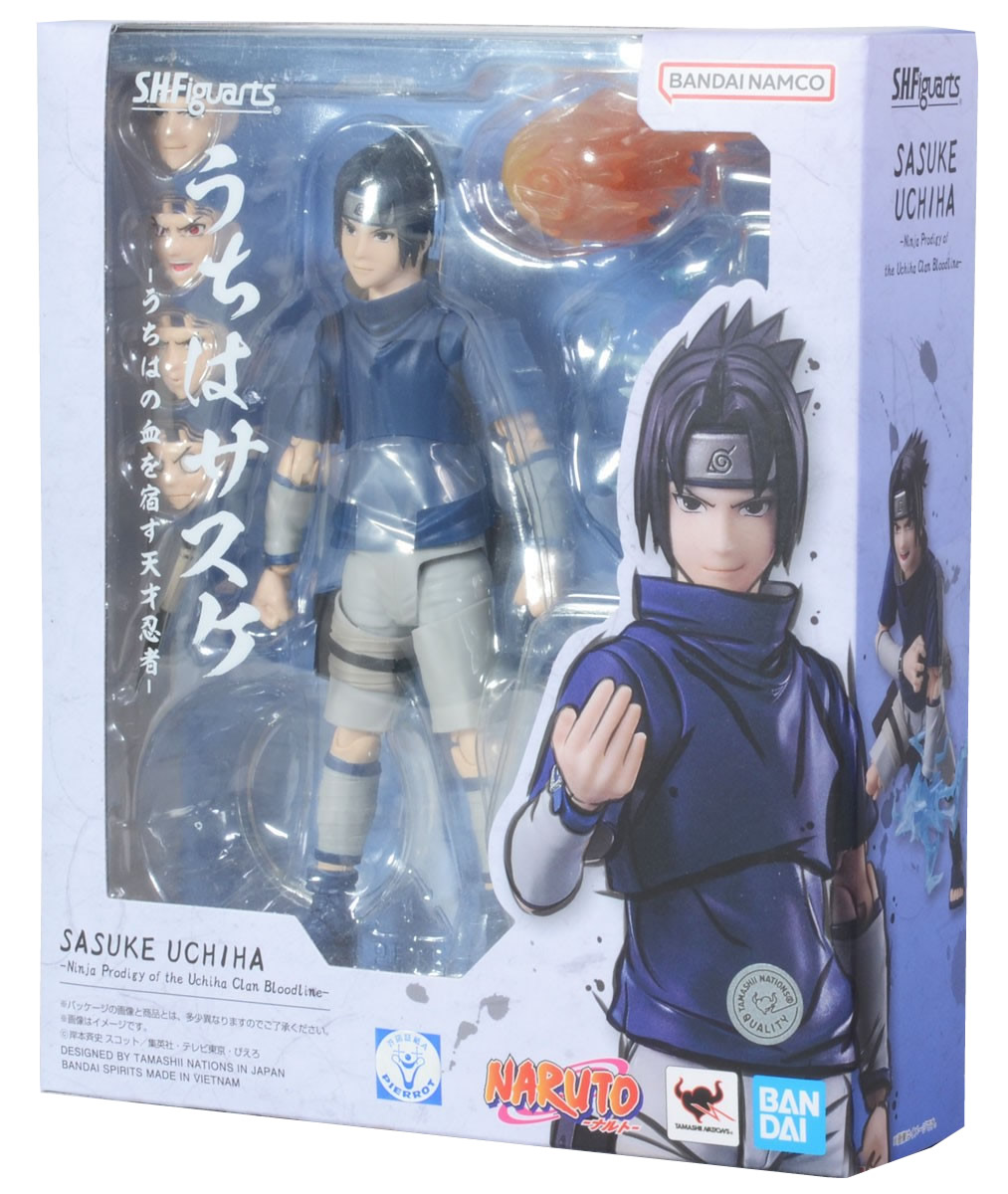 Sasuke Uchiha SH Figuarts (Kid Version) - Blister Toys - Action figures ...