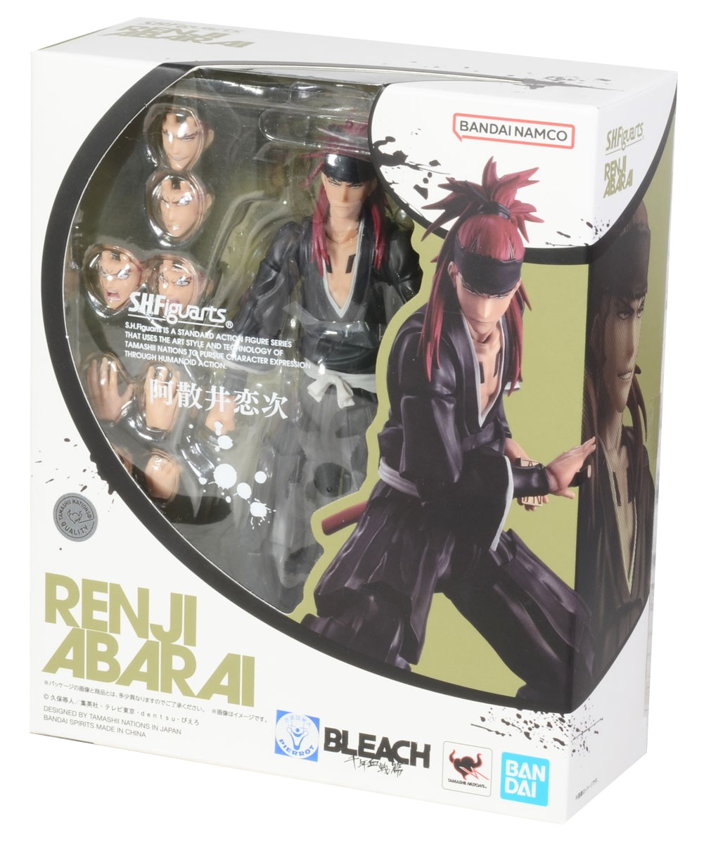 Renji Abarai SH Figuarts (Thousand-Year Blood War) - Blister Toys ...