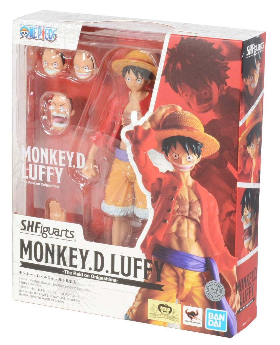 Monkey D. Luffy SH Figuarts (The Raid on Onigashima) - Blister Toys ...
