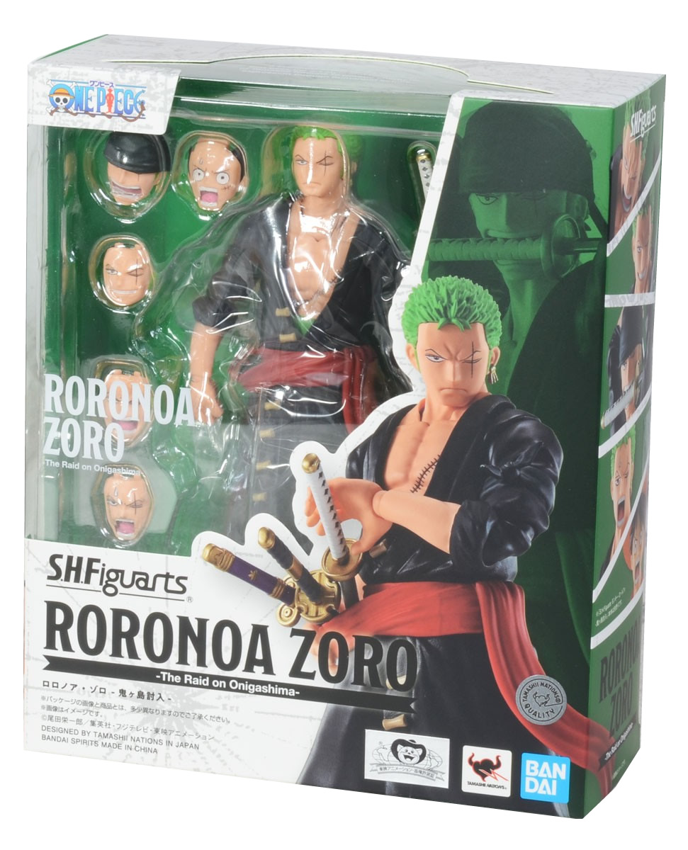 Roronoa Zoro SH Figuarts (The Raid on Onigashima) - Blister Toys ...