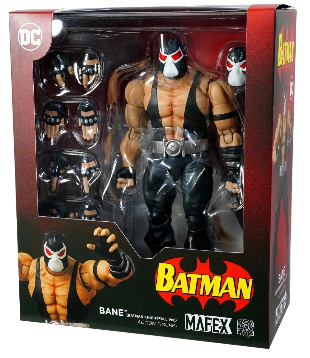 Bane Knightfall Mafex - Blister Toys - Action figures e Colecionáveis