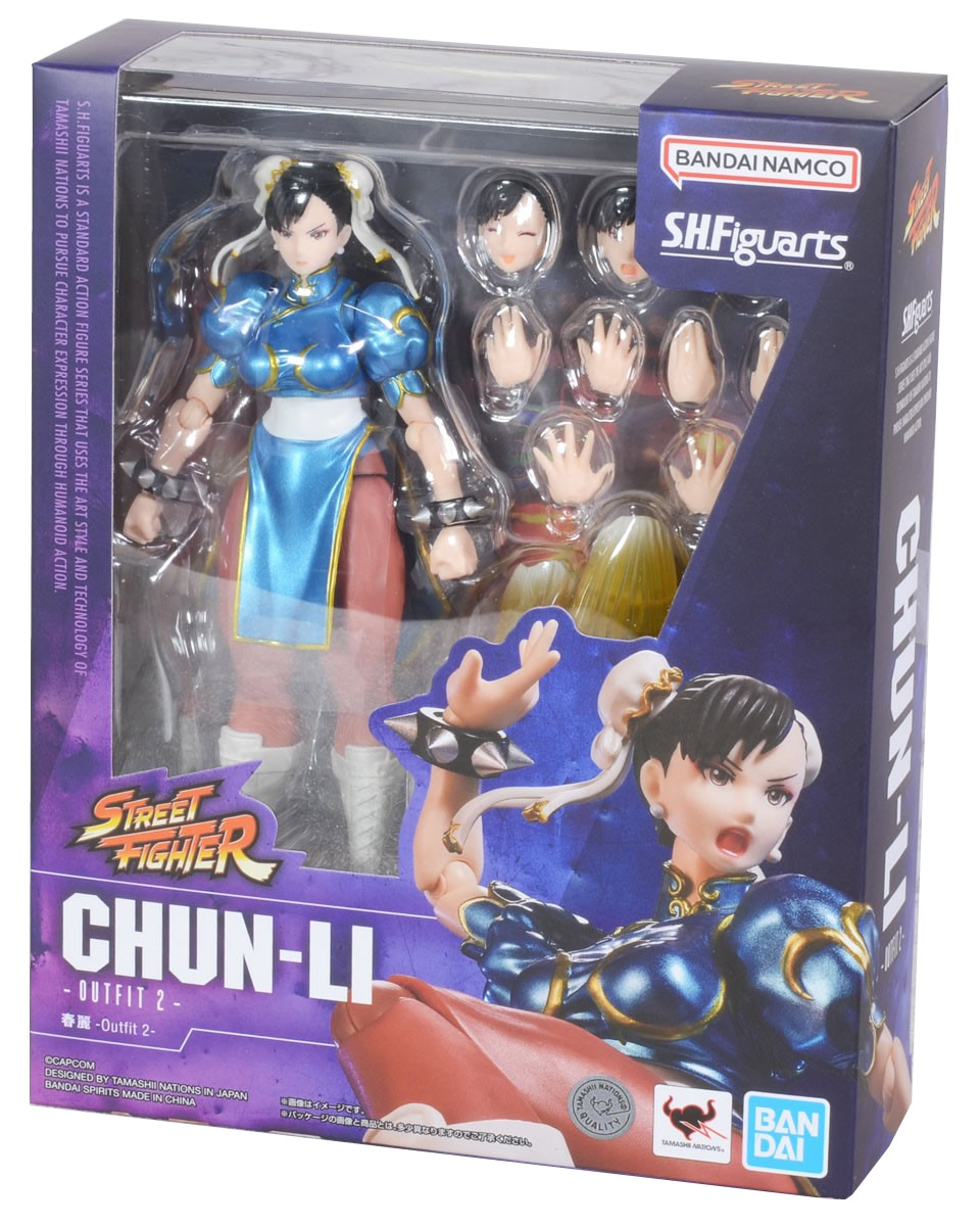Chun-Li SH Figuarts (Outfit 2) - Blister Toys - Action figures e ...