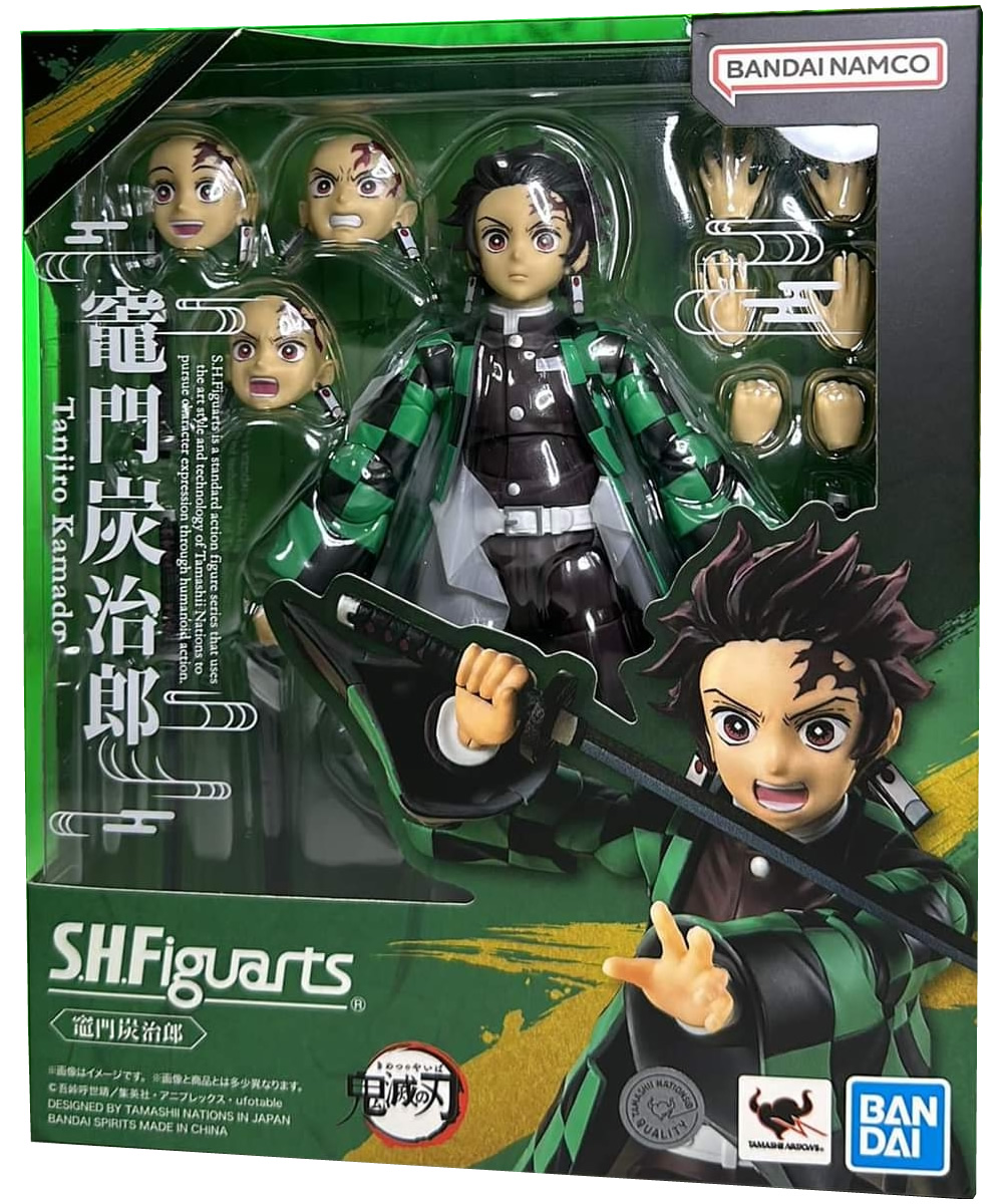 Tanjiro Kamado SH Figuarts - Blister Toys - Action figures e Colecionáveis