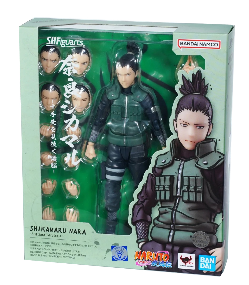 Shikamaru Nara SH Figuarts - Blister Toys - Action figures e Colecionáveis