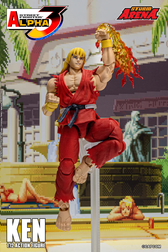 Ken Masters Storm Arena - Blister Toys - Action figures e Colecionáveis