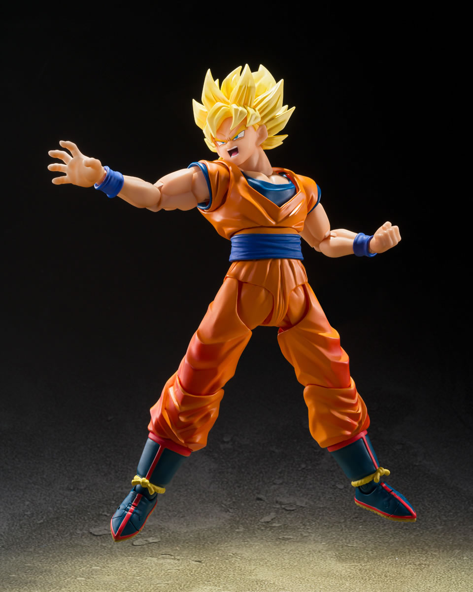 Goku Super Saiyan SH Figuarts (The Games Begin) - Blister Toys - Action ...