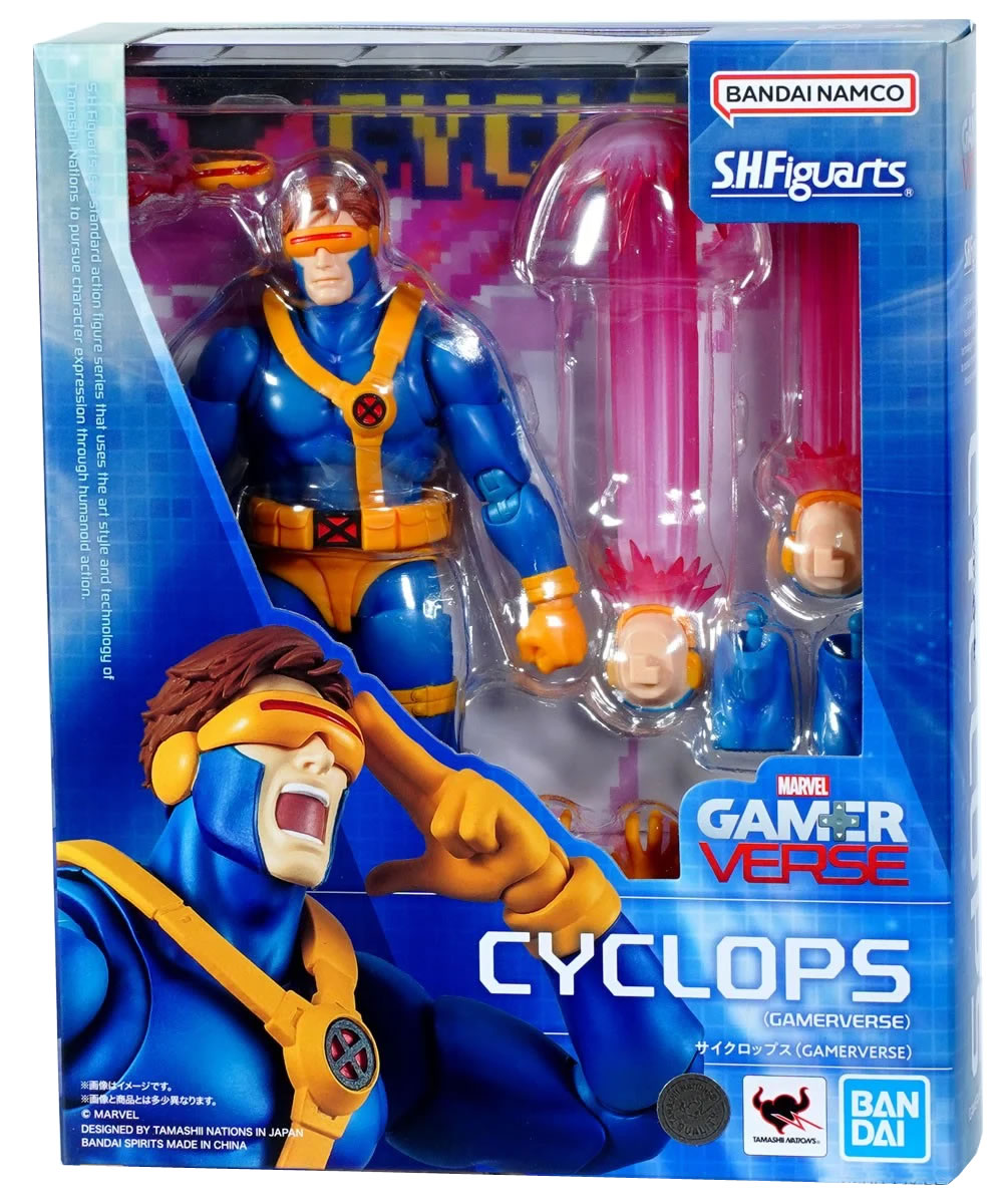 Cyclops Gamerverse SH Figuarts - Blister Toys - Action figures e ...