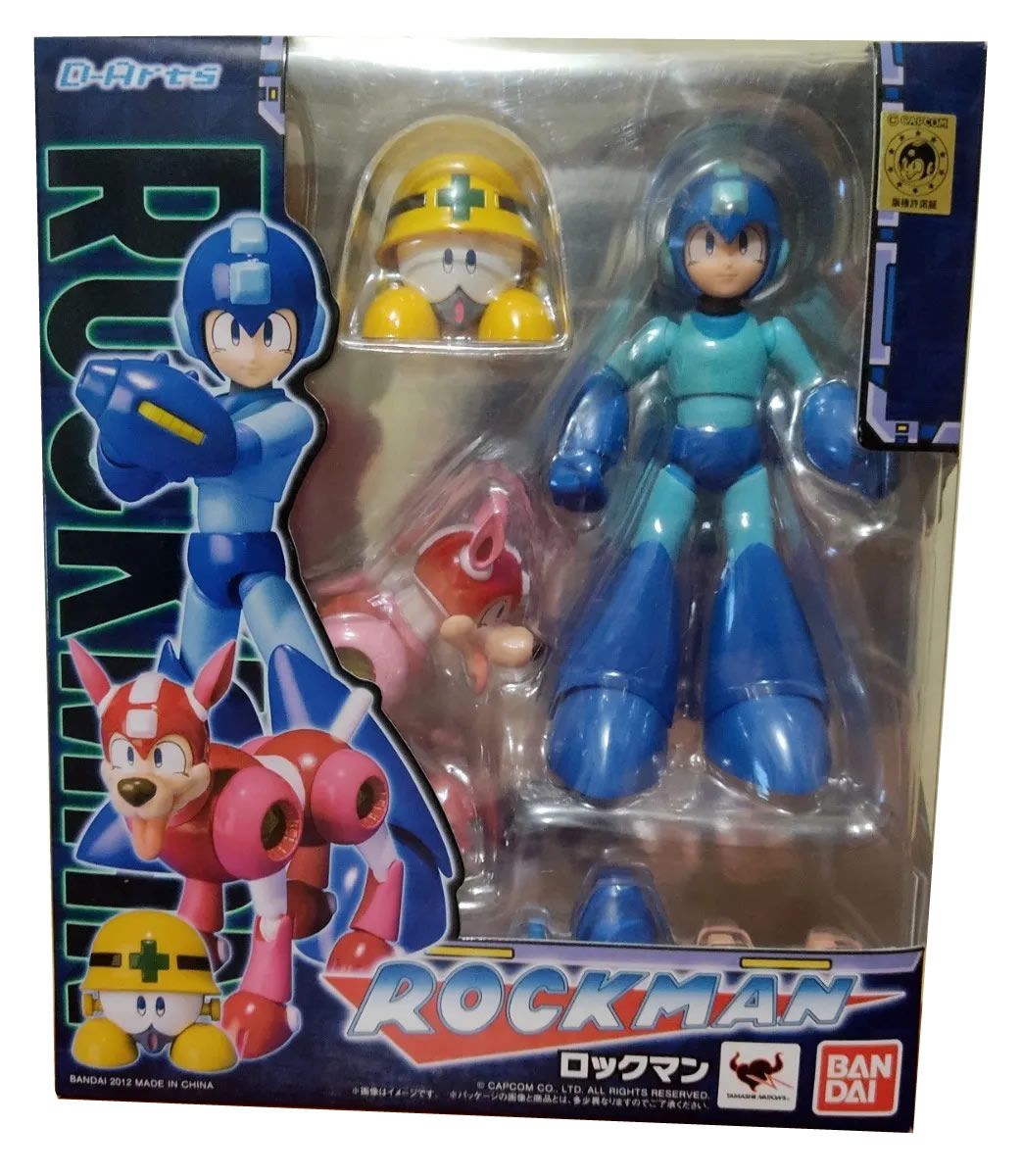 Mega Man e Rush D-Arts - Blister Toys - Action figures e Colecionáveis