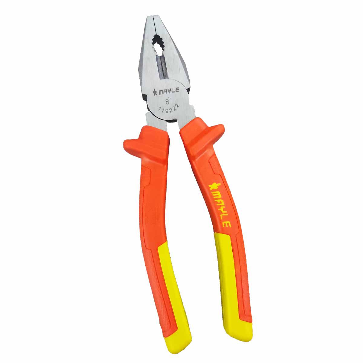 Alicate Universal 8" Max ISOLADO 1000V Eletricista - MAYLE - Parafusos e Ferramentas Especiais