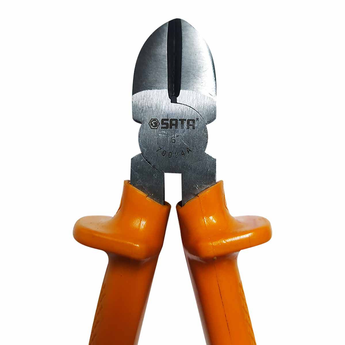 Alicate Corte Diagonal Isolado 6'' Polegadas SATA - Parafusos e Ferramentas Especiais