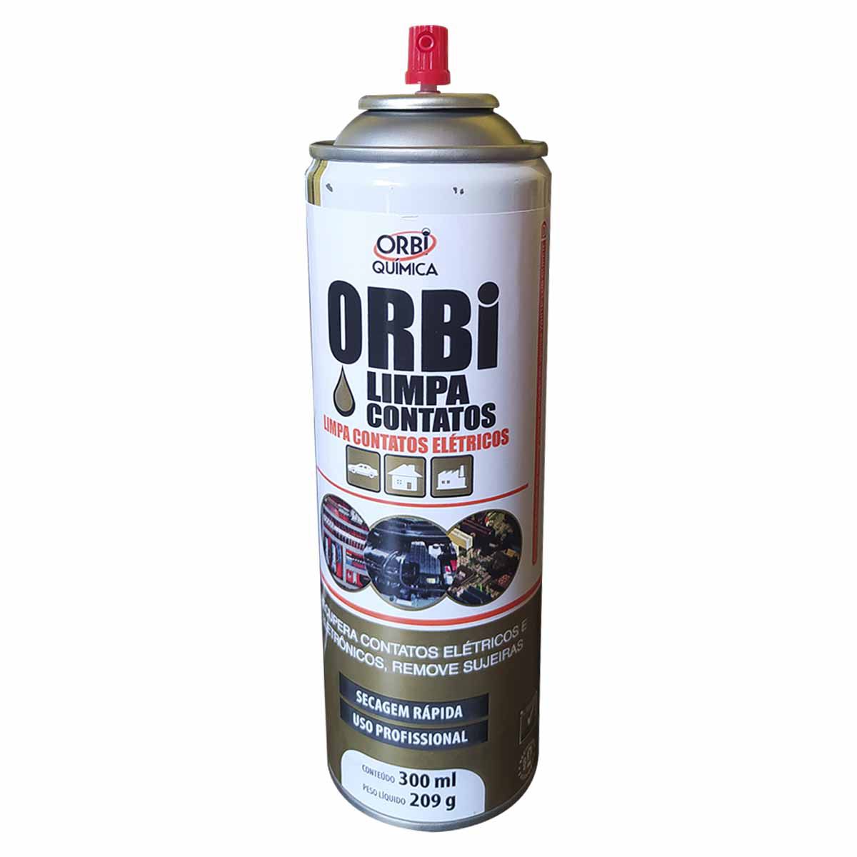 Limpa Contato Elétrico Spray para Eletrônicos 300ml ORBI - Parafusos e ...