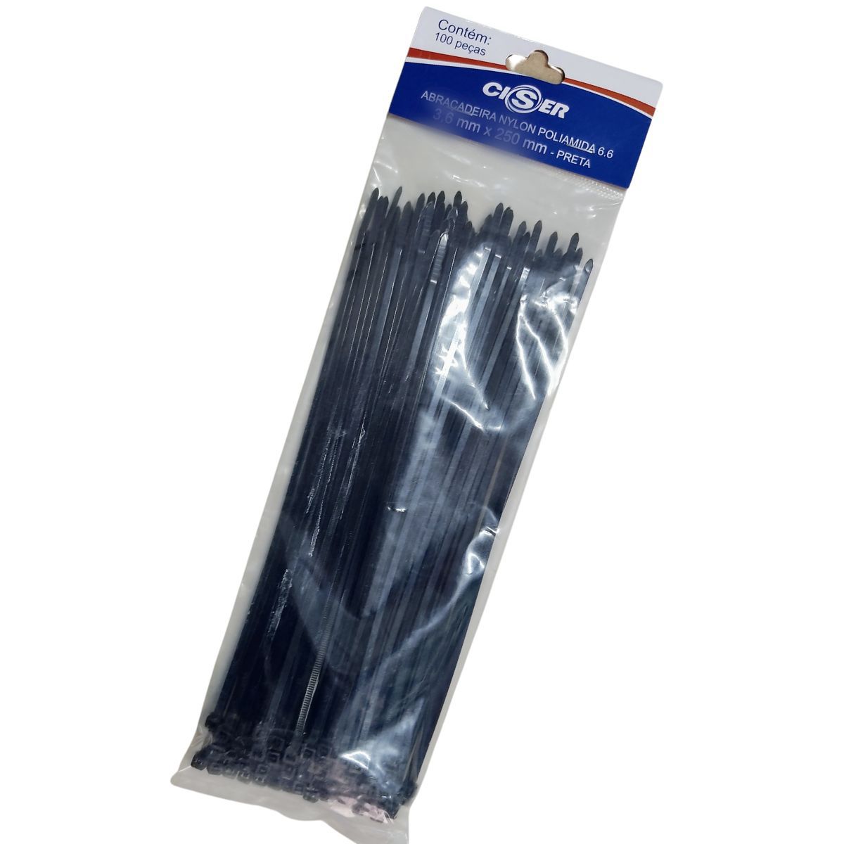 Abraçadeira Enforca Gato Cinta Plástica Tairape Nylon CISER - Parafusos ...