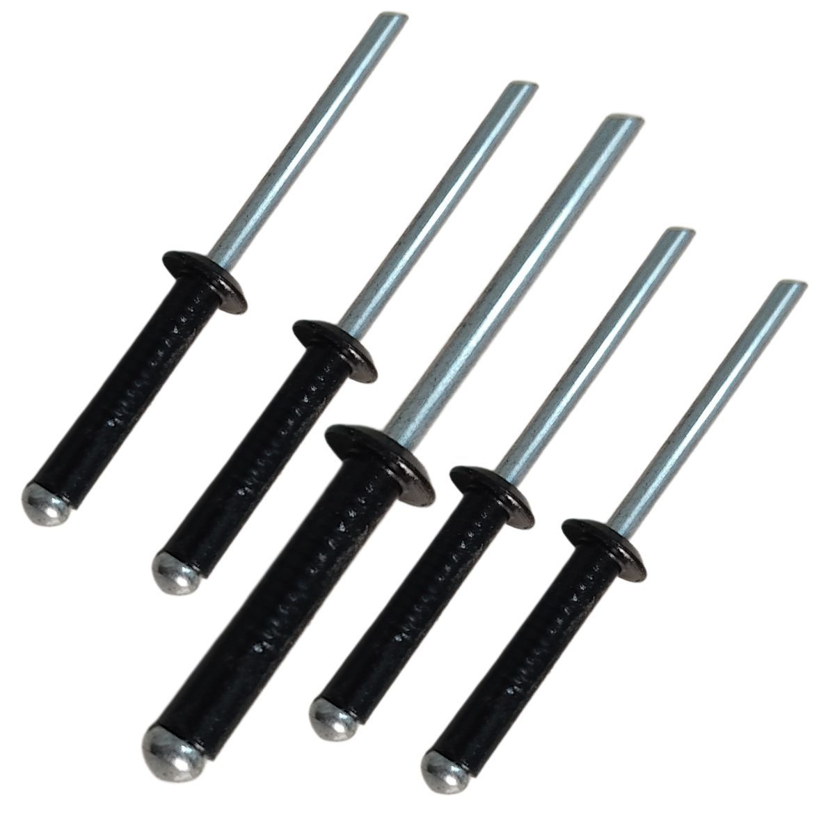 Rebite Pop de Repuxo Alumínio Preto Montagem Fixação Peças - Parafusos ...