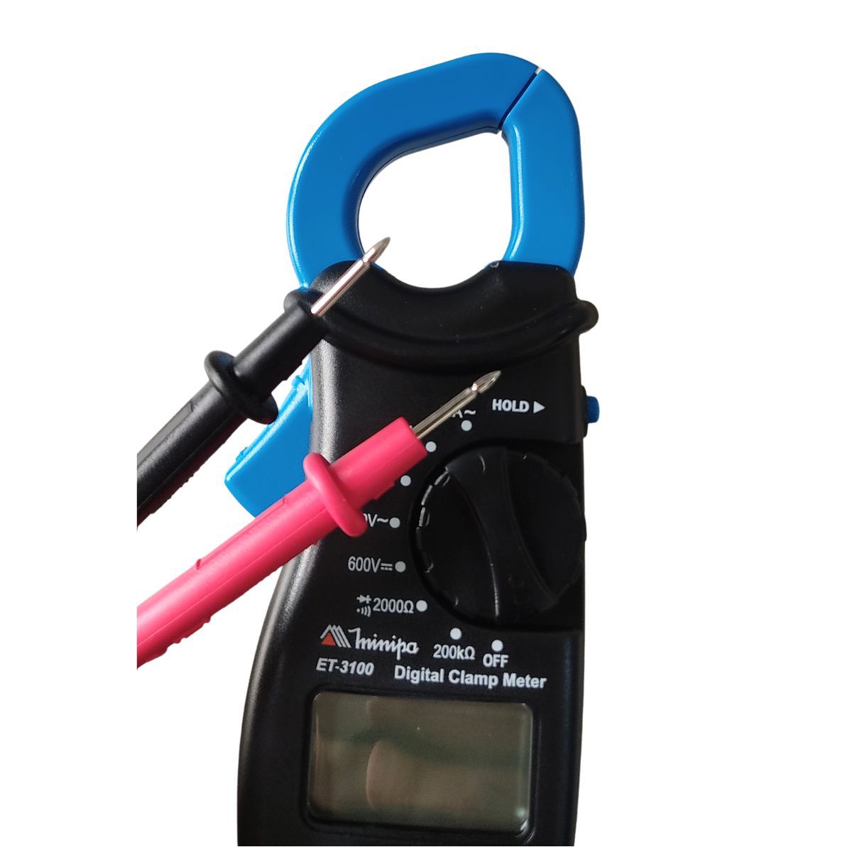 Alicate Amperímetro Digital 200A Medir Corrente Eletricista - Parafusos ...