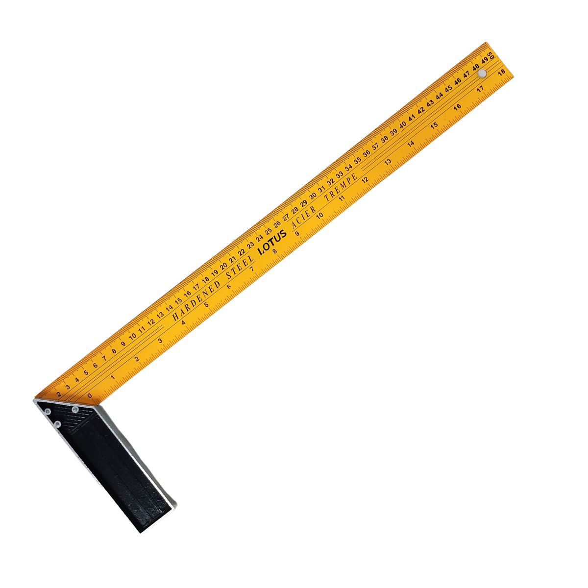 Esquadro Carpinteiro Marceneiro Pedreiro Cabo Alumínio LOTUS ...