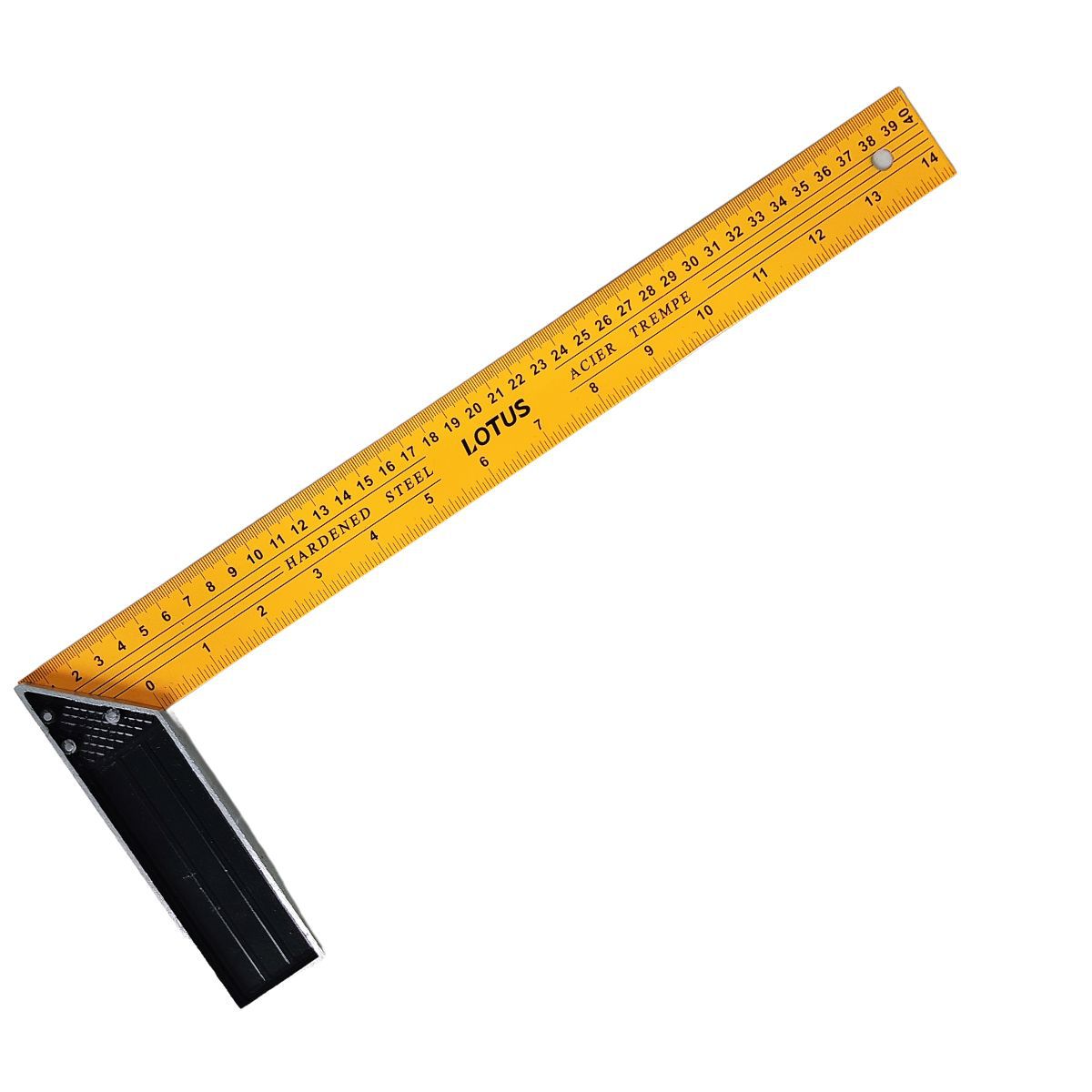 Esquadro Carpinteiro Marceneiro Pedreiro Cabo Alumínio LOTUS ...