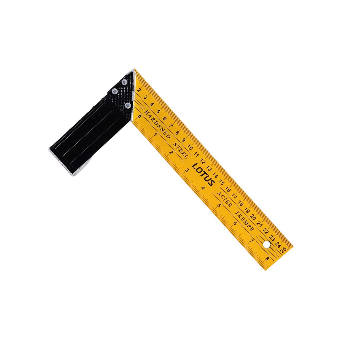 Esquadro Carpinteiro Marceneiro Pedreiro Cabo Alumínio LOTUS ...