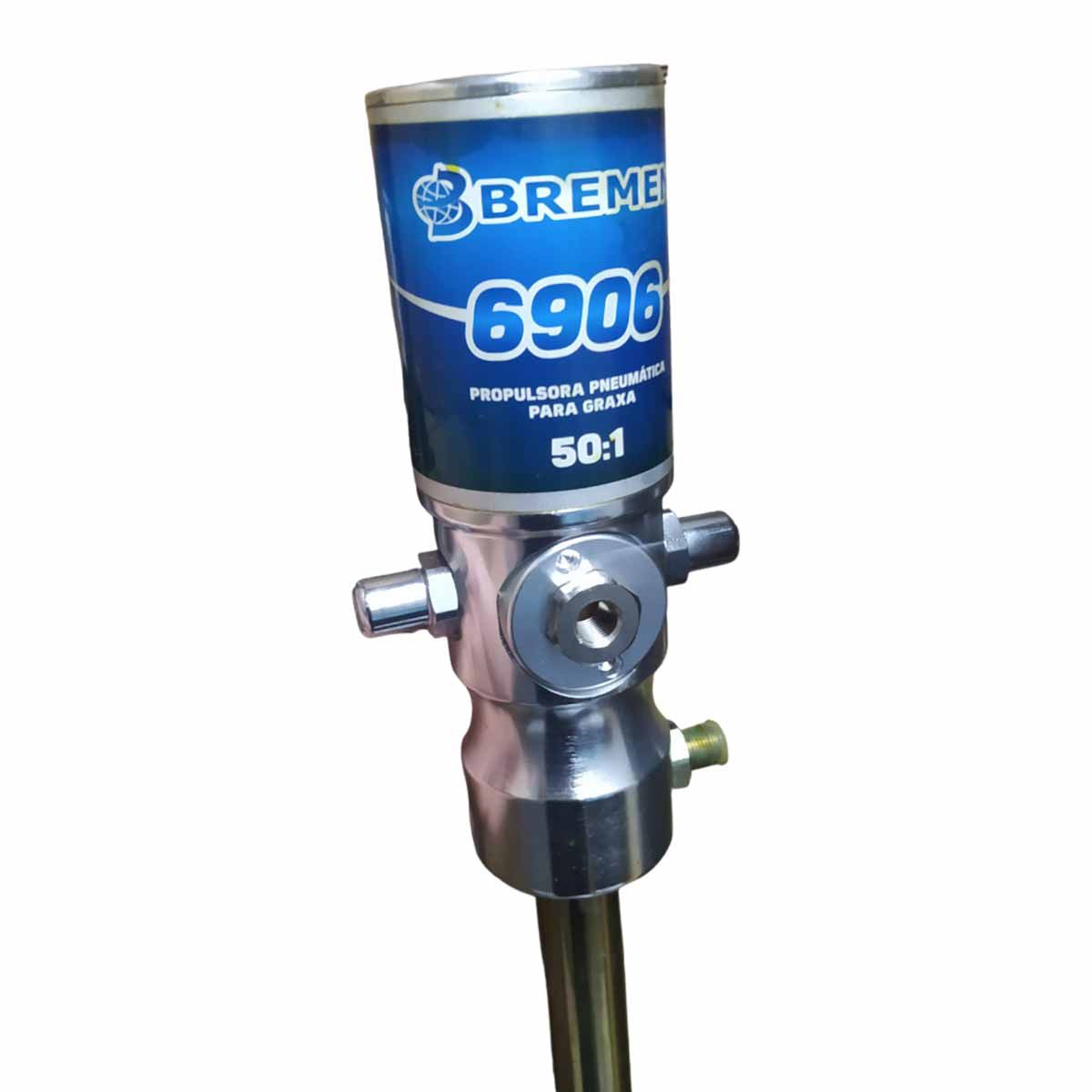 Bomba Propulsora de Graxa Pneumática 200KG BREMEN - Parafusos e ...