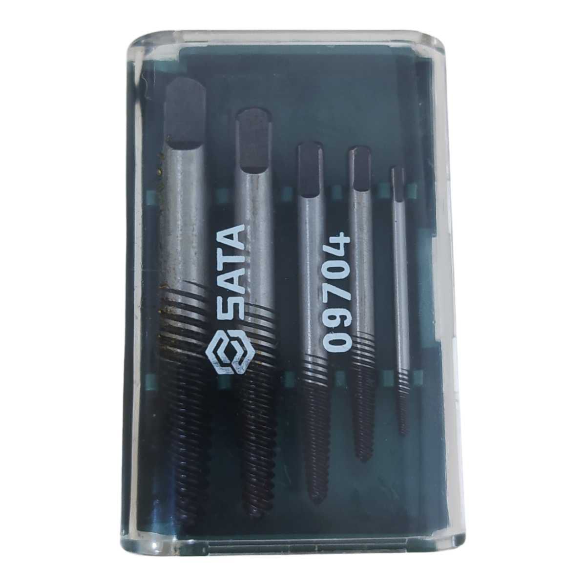 Jogo Extrator Rosca Fina Saca Parafusos 05Pç ST09704ASJ SATA ...