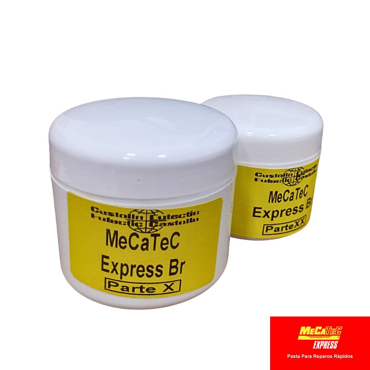 Pasta Mecatec Express 100g Solda a Frio Castolin Eutectic - Parafusos e Ferramentas Especiais