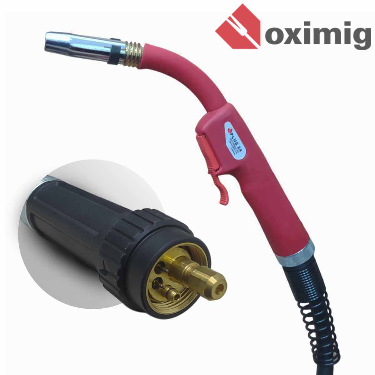 Kit Tocha MIG para Maquina de Solda Plus 24 S/R 05M OXIMIG - Parafusos ...