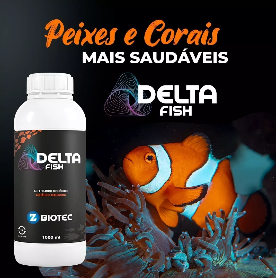 Delta Fish Acelerador Biológico Aquários Marinho - Franco Aquarismo | A ...