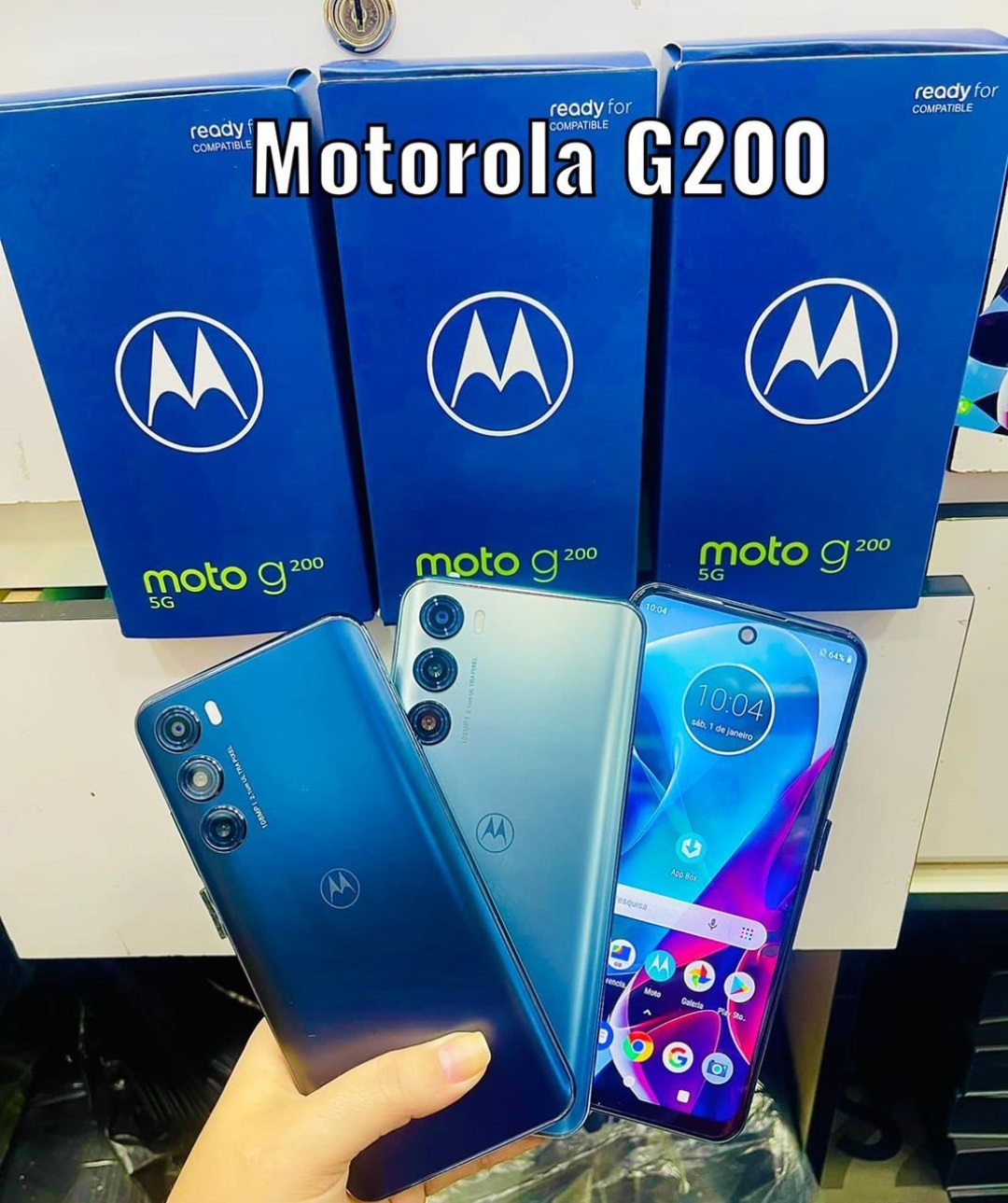 Smartphone Moto G200 (goophone).Apenas R$: 840,00 - Casaphone | Celulares