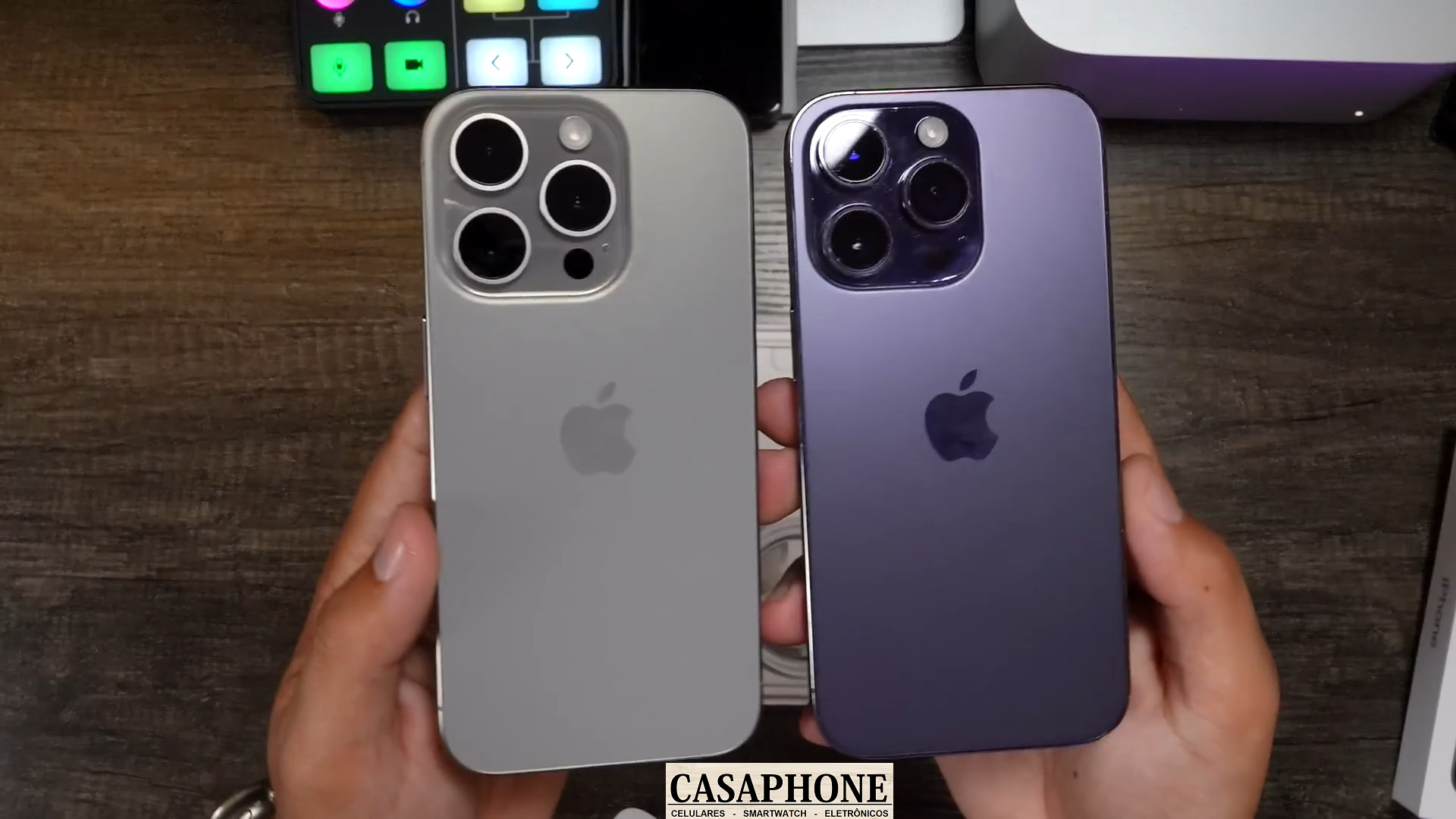 Iphone 15 Pro-Max Réplica(Goophone) Cópia 2026 256GB/8Ram/48MP ...