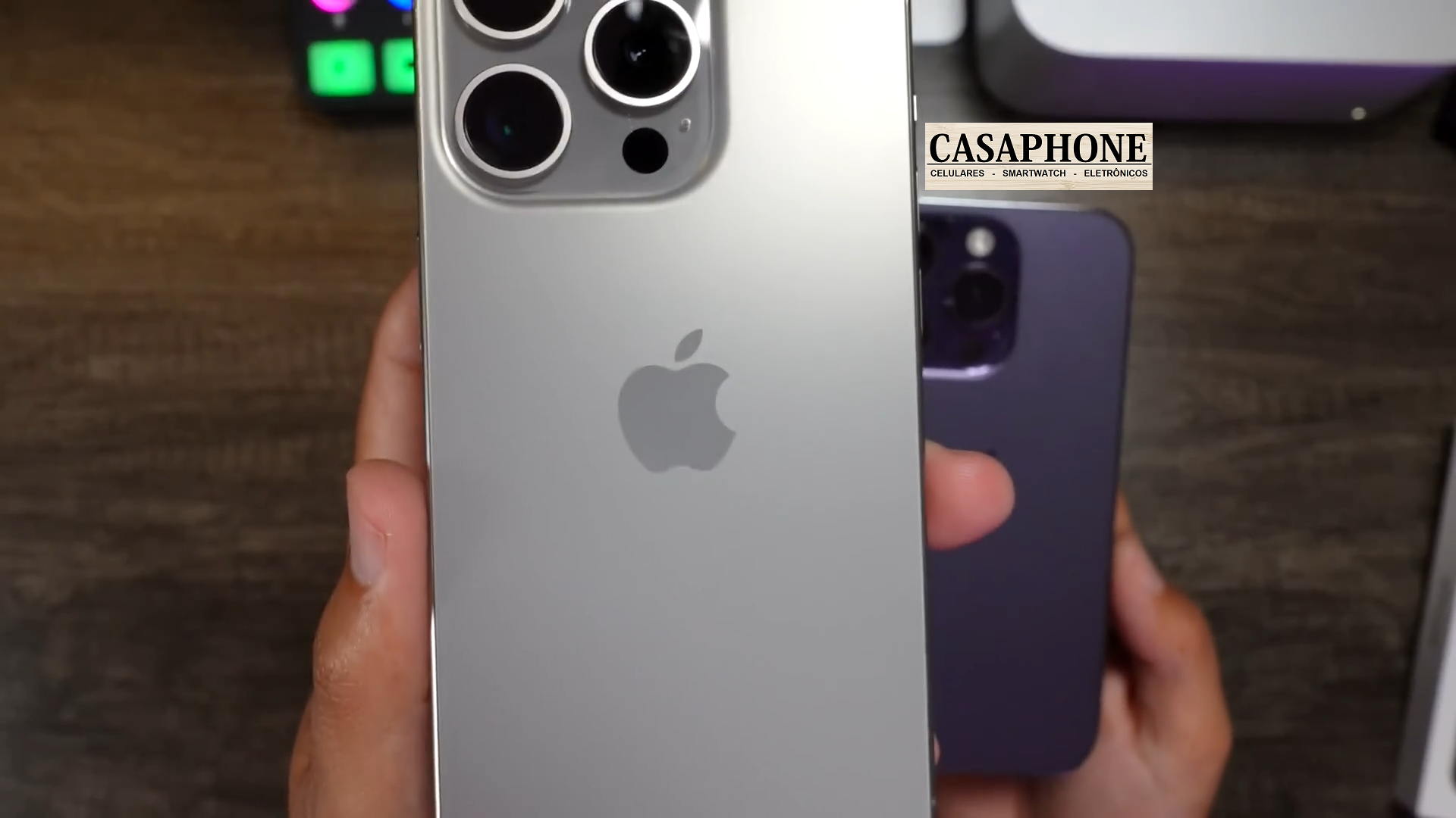 Iphone 15 Pro-Max Réplica(Goophone) Cópia 2026 256GB/8Ram/48MP ...