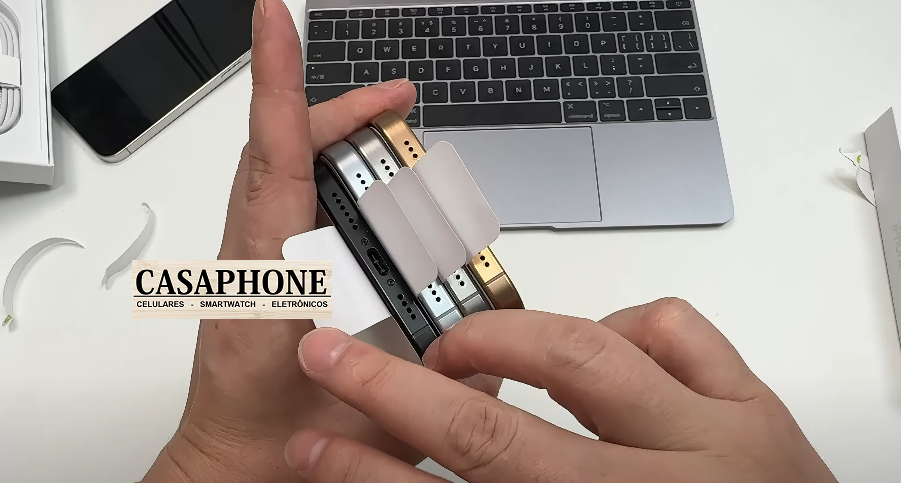 Iphone 16 Pro-Max Réplica (Goophone) Lançamento 2026.CÓPIA PERFEITA ...