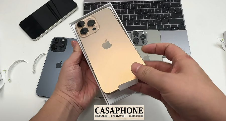 Iphone 16 Pro-Max Réplica (Goophone) Lançamento 2026.CÓPIA PERFEITA ...
