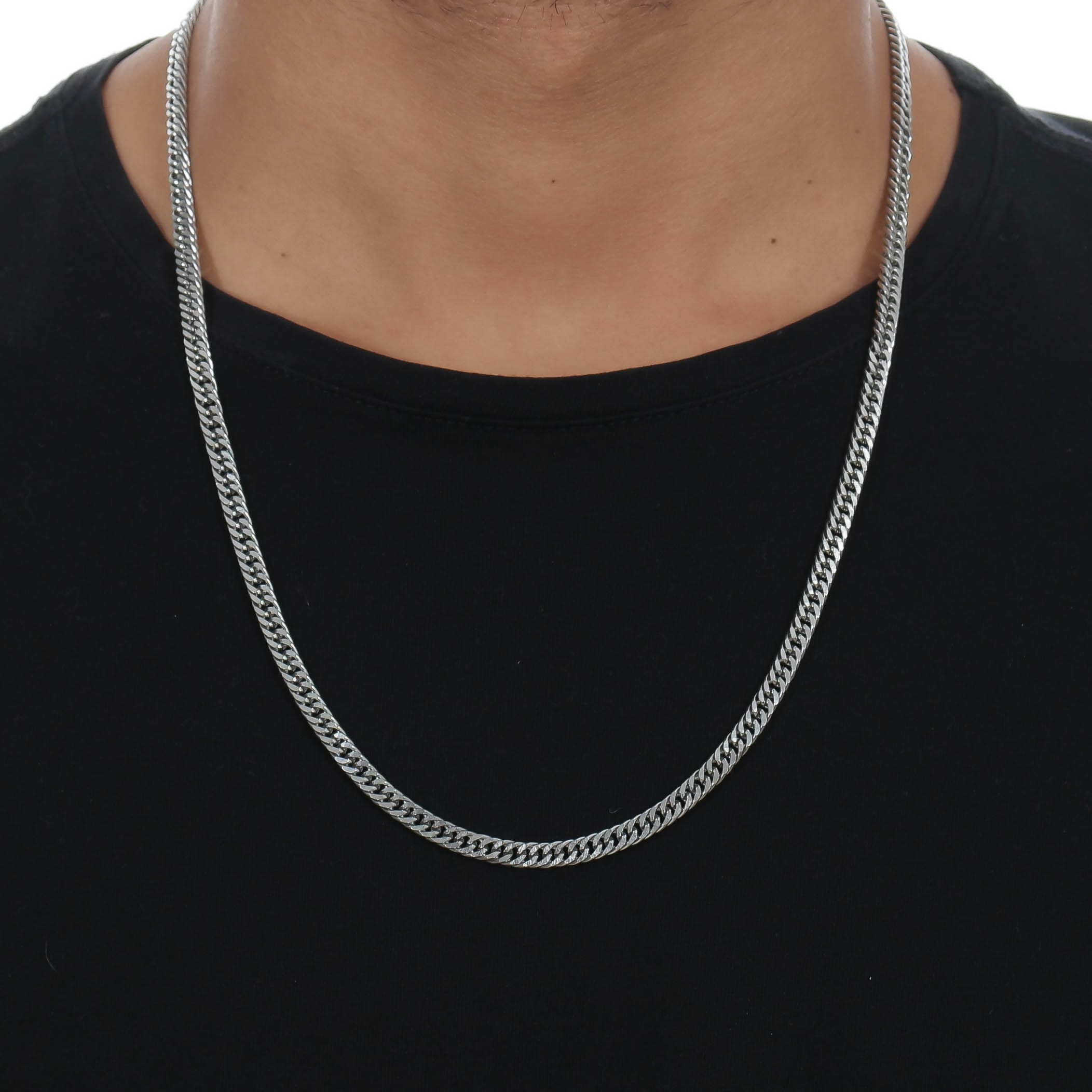 Corrente masculina Grumet aço inox - Azaliz