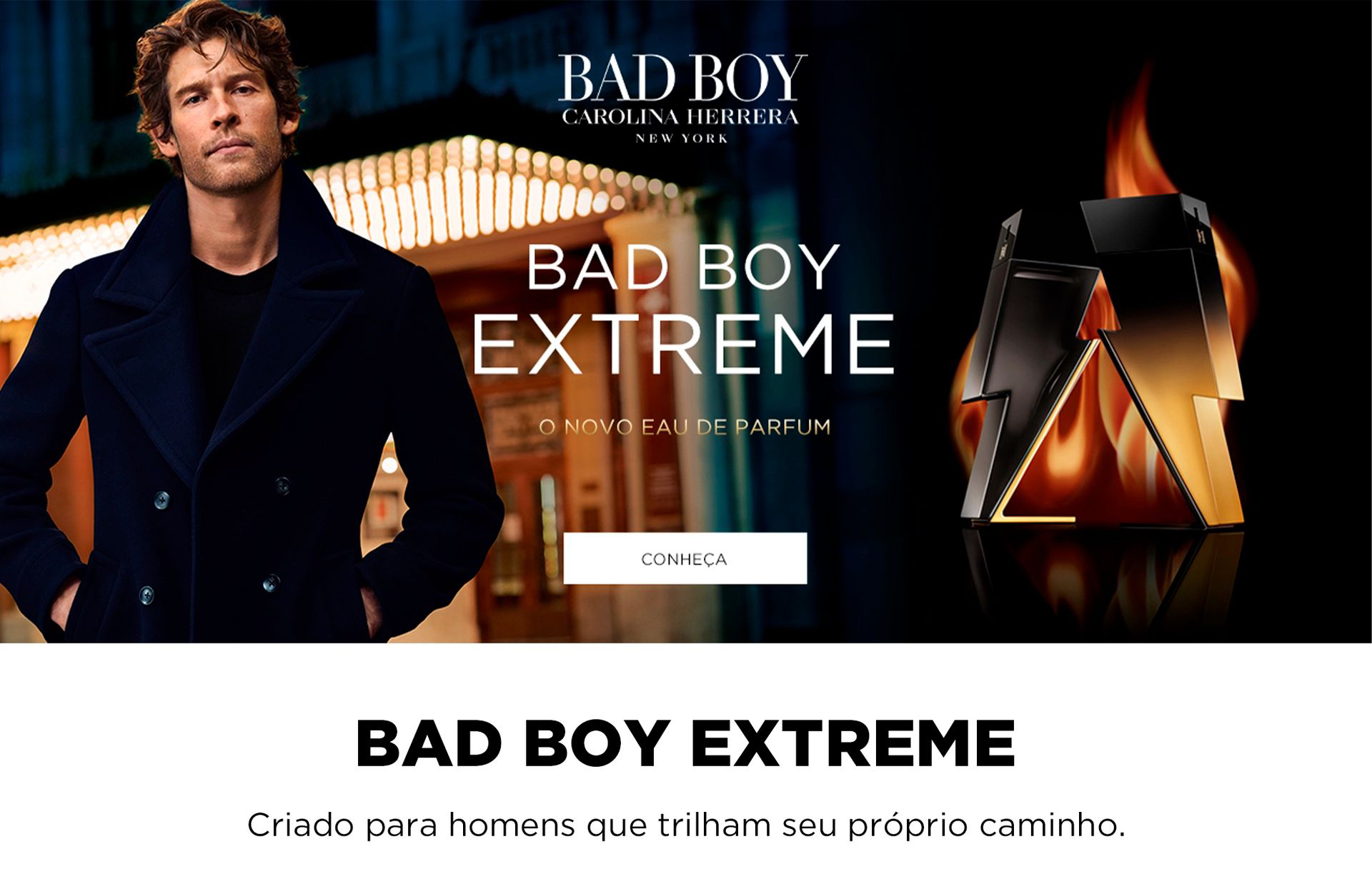 PERFUME CAROLINA HERRERA BAD BOY EXTREME MASCULINO EAU DE PARFUM ...