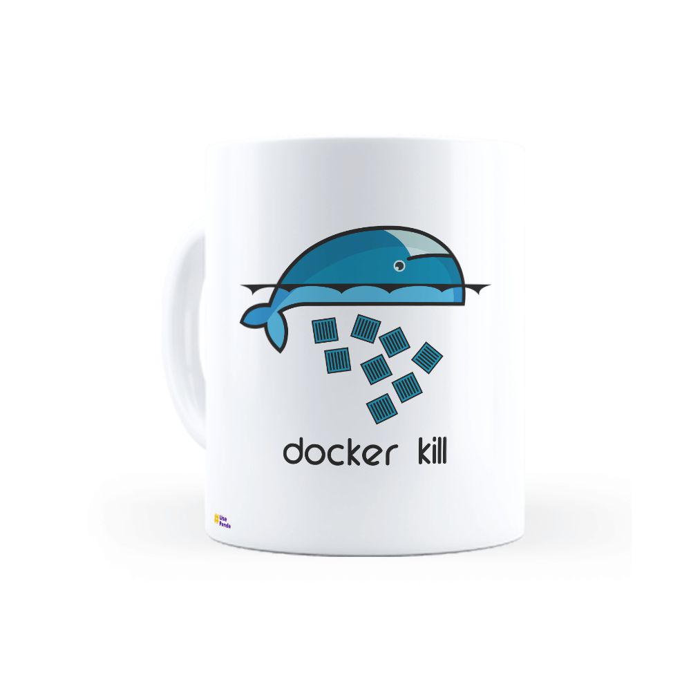 Caneca Docker Kill Developer - Loja Pandesivo