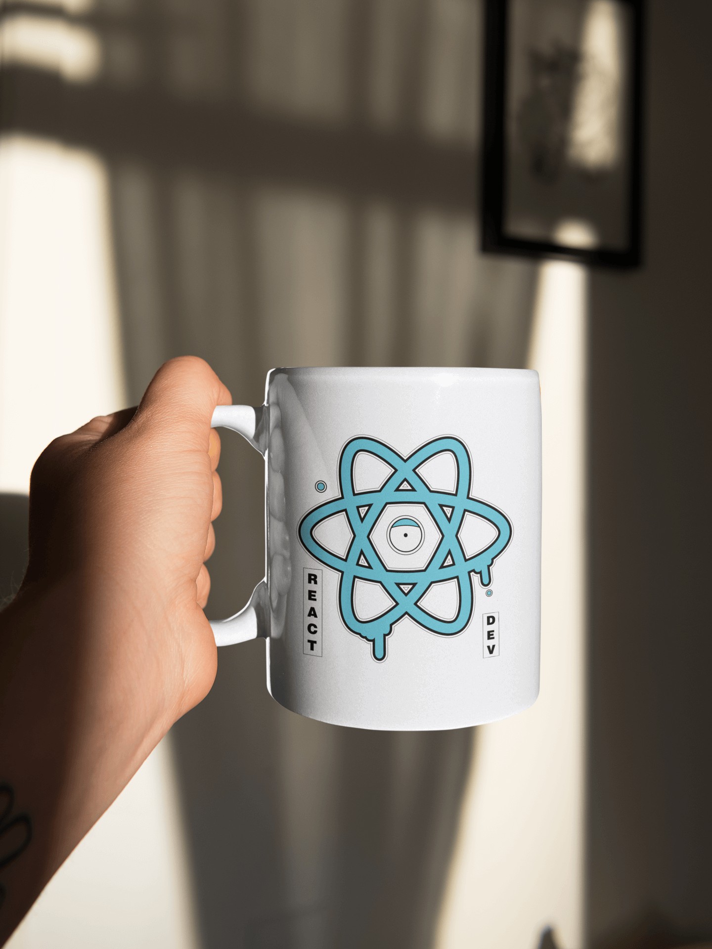 Caneca Programador React Developer Style - Loja Pandesivo