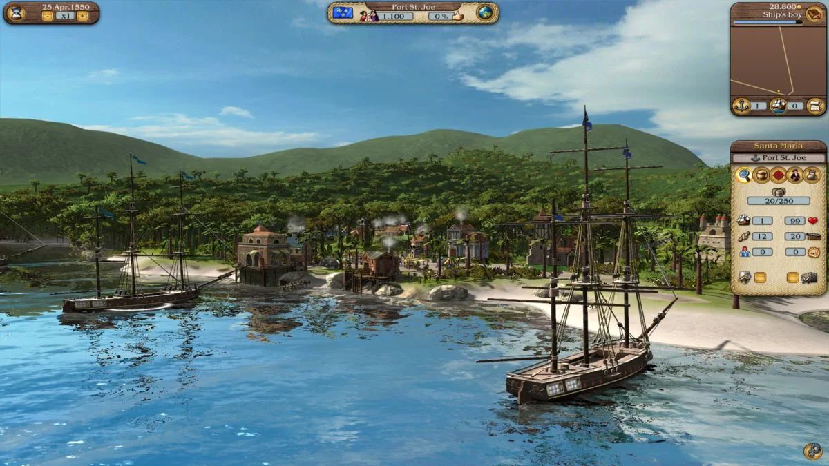 JOGO PORT ROYALE 3: PIRATES & MERCHANTS XBOX 360 USADO - TLGAMES