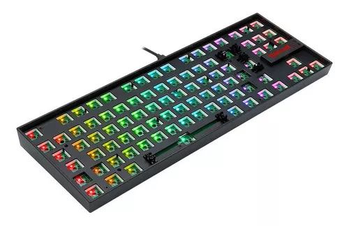 BASE PARA TECLADO MECANICO GAMER KUMARA-BAREBONE EDITION PRETO RGB NOVO ...