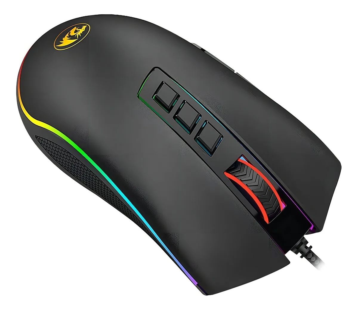 MOUSE GAMER COBRA RGB PTO NOVO - TLGAMES