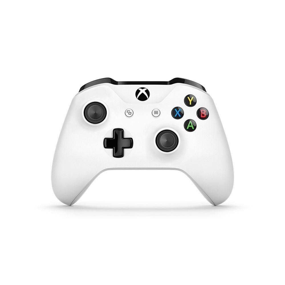 CONTROLE MICROSOFT XBOX ONE S BRANCO SEM FIO NOVO - TLGAMES
