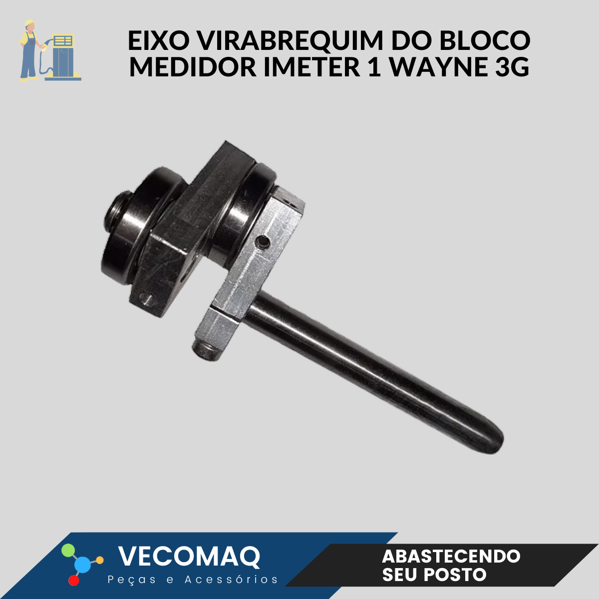 Aproveite Eixo Virabrequim Do Bloco Medidor Imeter 1 Wayne 3g em Promo ...