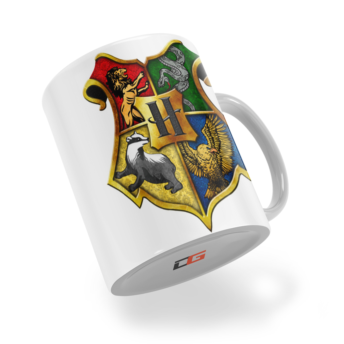 Brasao De Hogwarts Luminária Led 3d Harry Potter Brasão Hogwarts