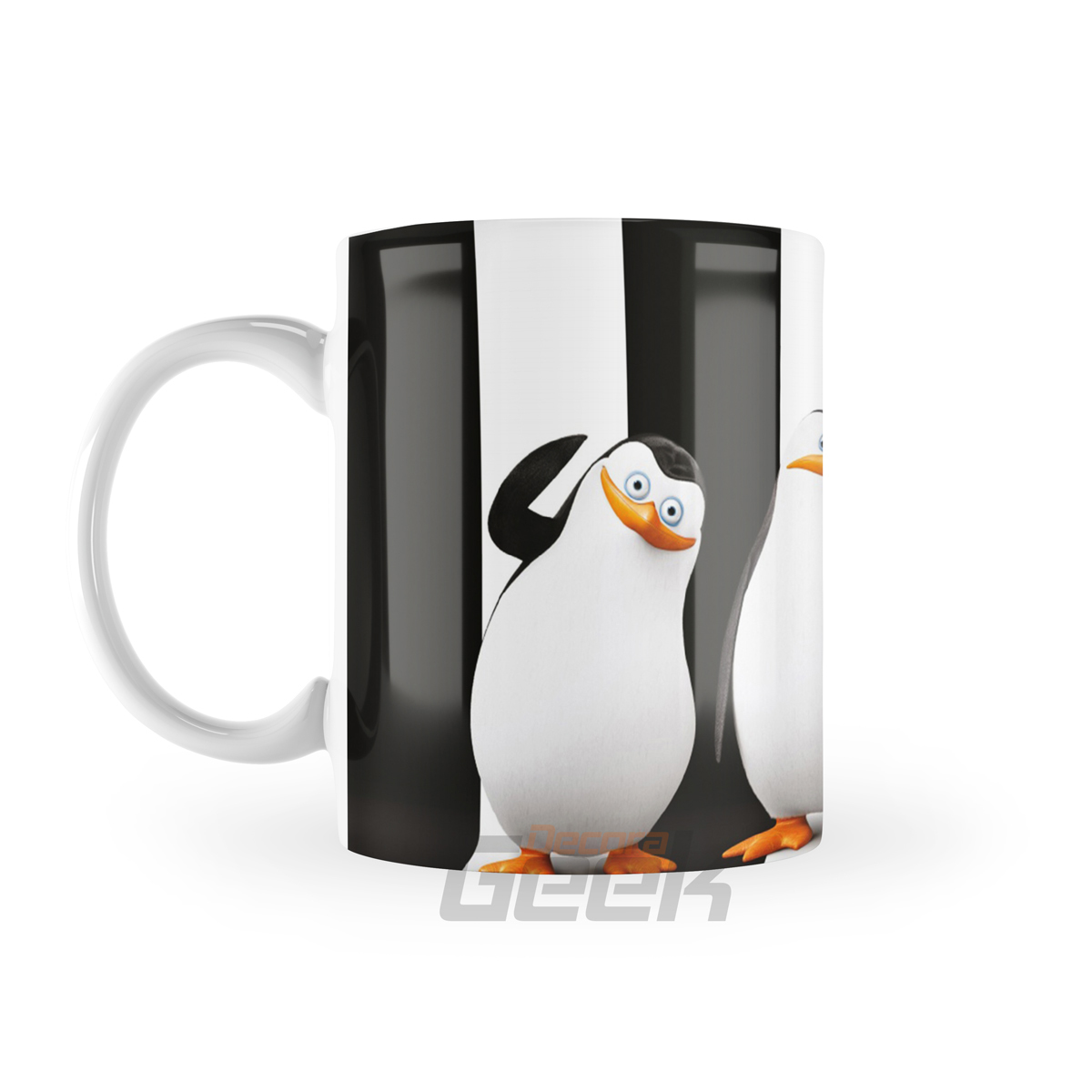 🎉 Caneca Pinguins de Madagascar | Decora Geek - Decora Geek