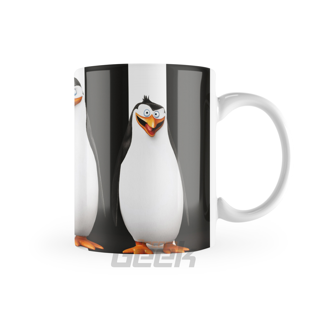 🎉 Caneca Pinguins de Madagascar | Decora Geek - Decora Geek