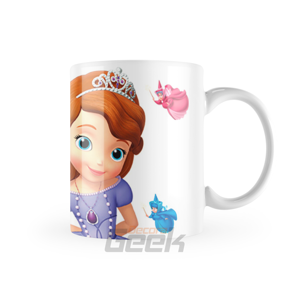 🚀 Caneca Princesinha Sofia Princesa Mod 2 | Decora Geek - Decora Geek