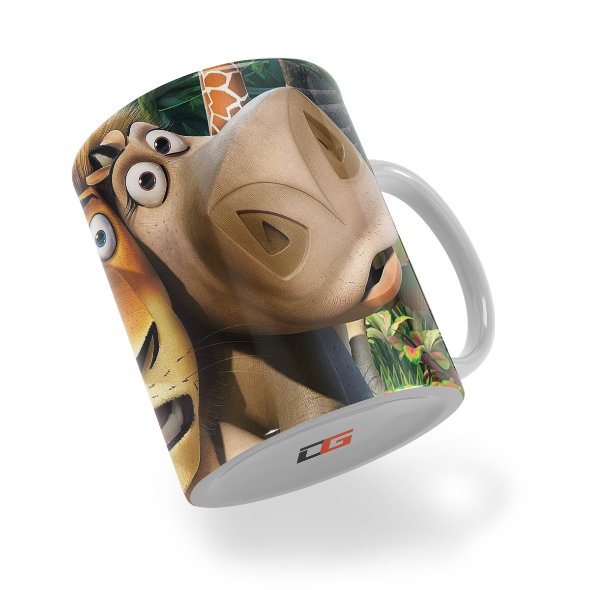 ⭐ Caneca Filme Madagascar Animais | Decora Geek - Decora Geek
