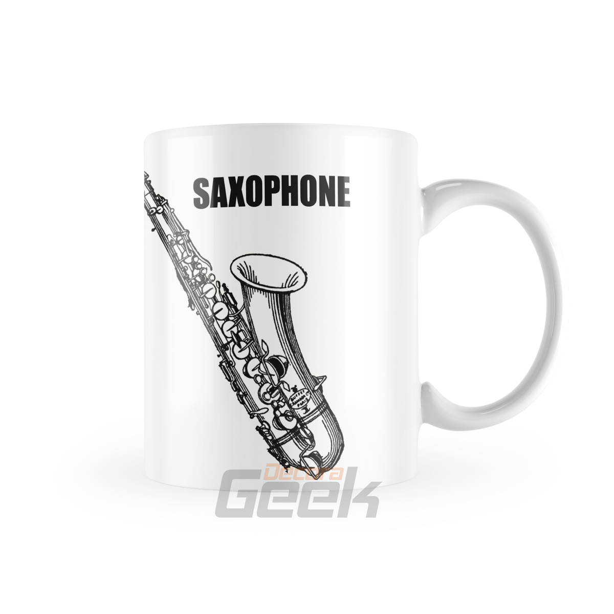 🚀 Caneca Saxophone Instrumento Musical Saxophonista | Decora Geek ...