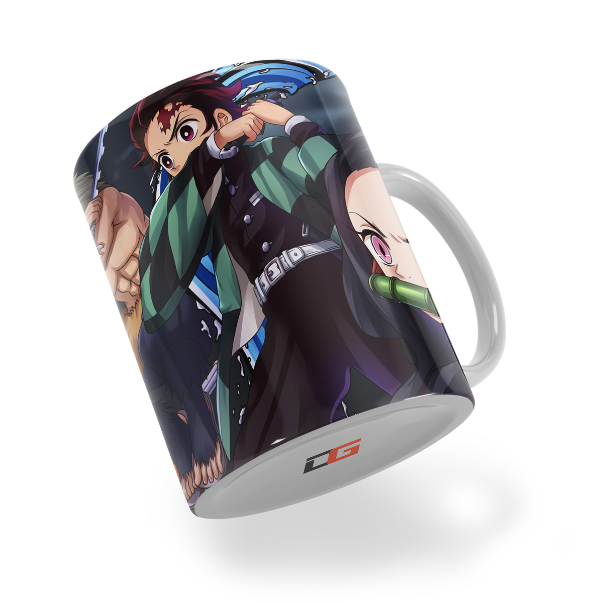 ⭐ Caneca Demon Slayer Equipe Tanjiro | Decora Geek - Decora Geek