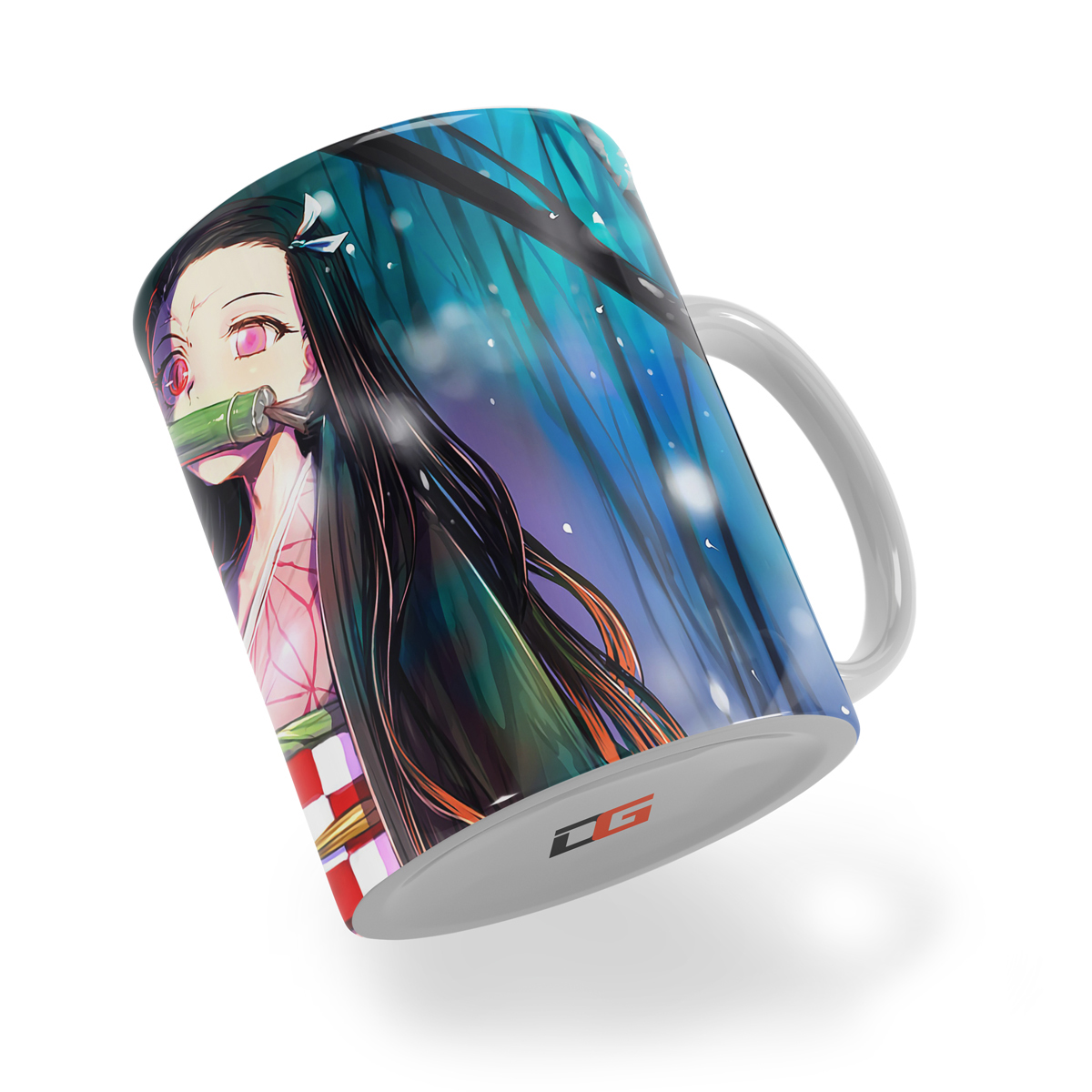 🎉 Caneca Demon Slayer Nezuko dois Lados | Decora Geek - Decora Geek